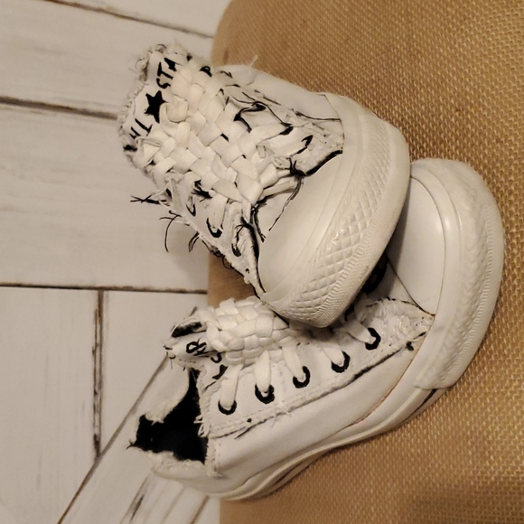 Converse | Shoes | Super Rare Converse Chuck Taylors Sharpie Limited ...